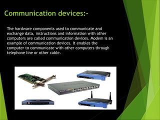Components of computer | PPT