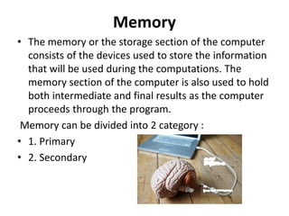 Components of computer | PPT