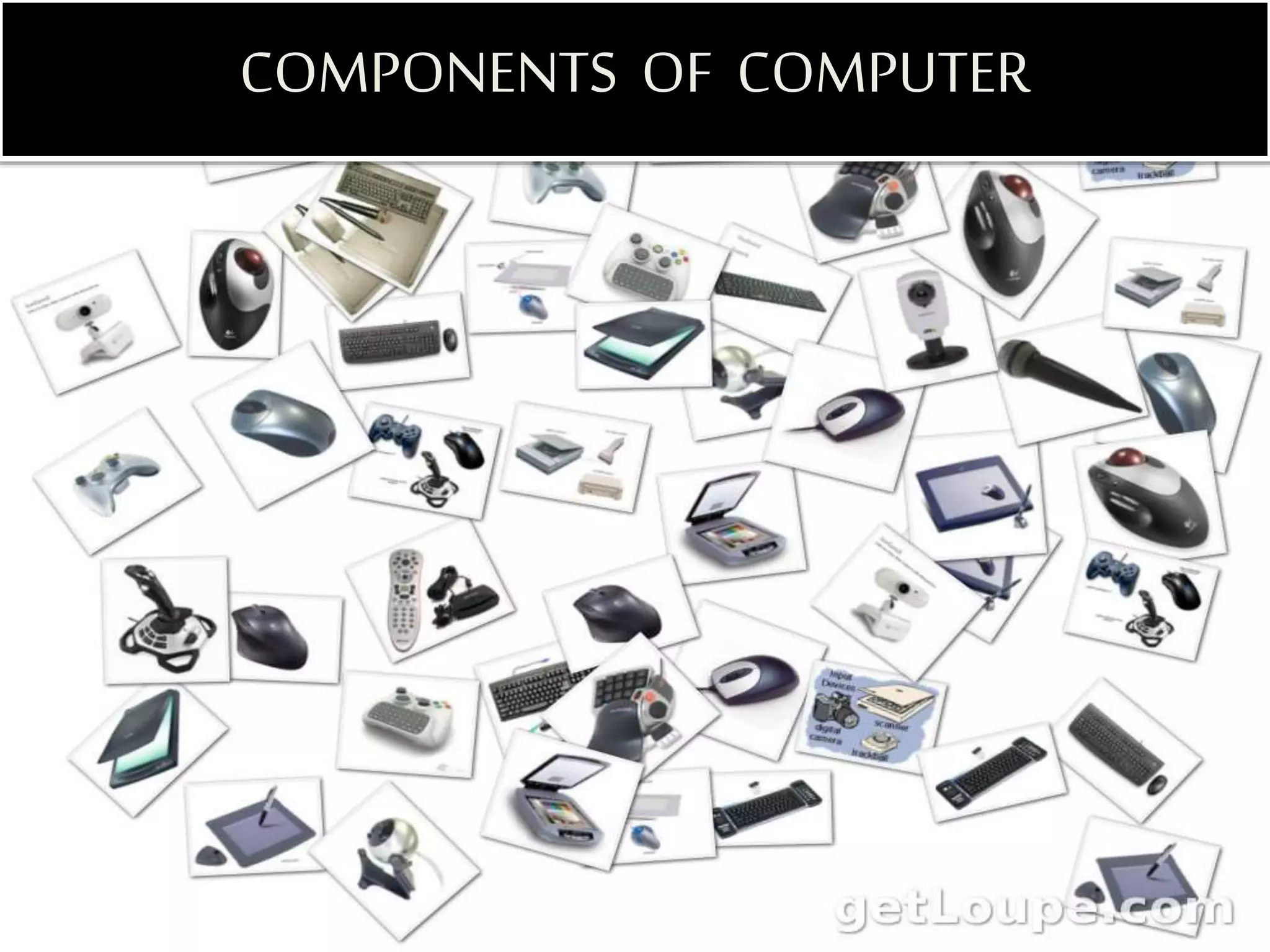 Components of computer | PPTX | Computing | Technology & Computing
