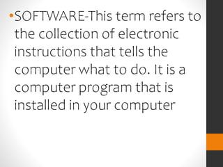 The Components of computer the Internal and External hardware.pptx