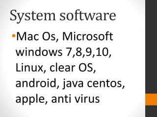The Components of computer the Internal and External hardware.pptx