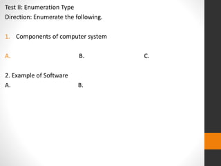 The Components of computer the Internal and External hardware.pptx