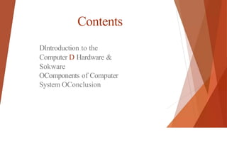 Components Of Computer and its part ppt at cstari.pptx