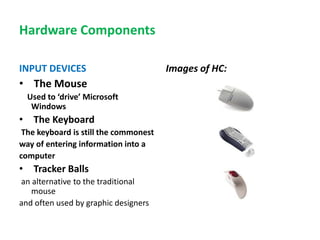 Components of computer and organization | PPTX