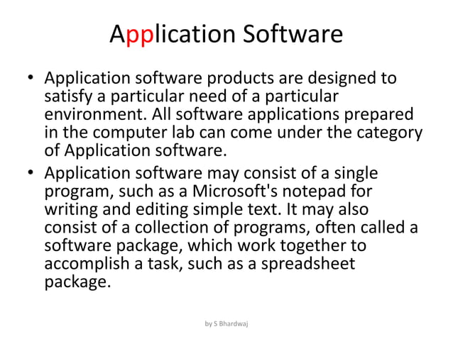 Components of computer and software: Introduction | PPT