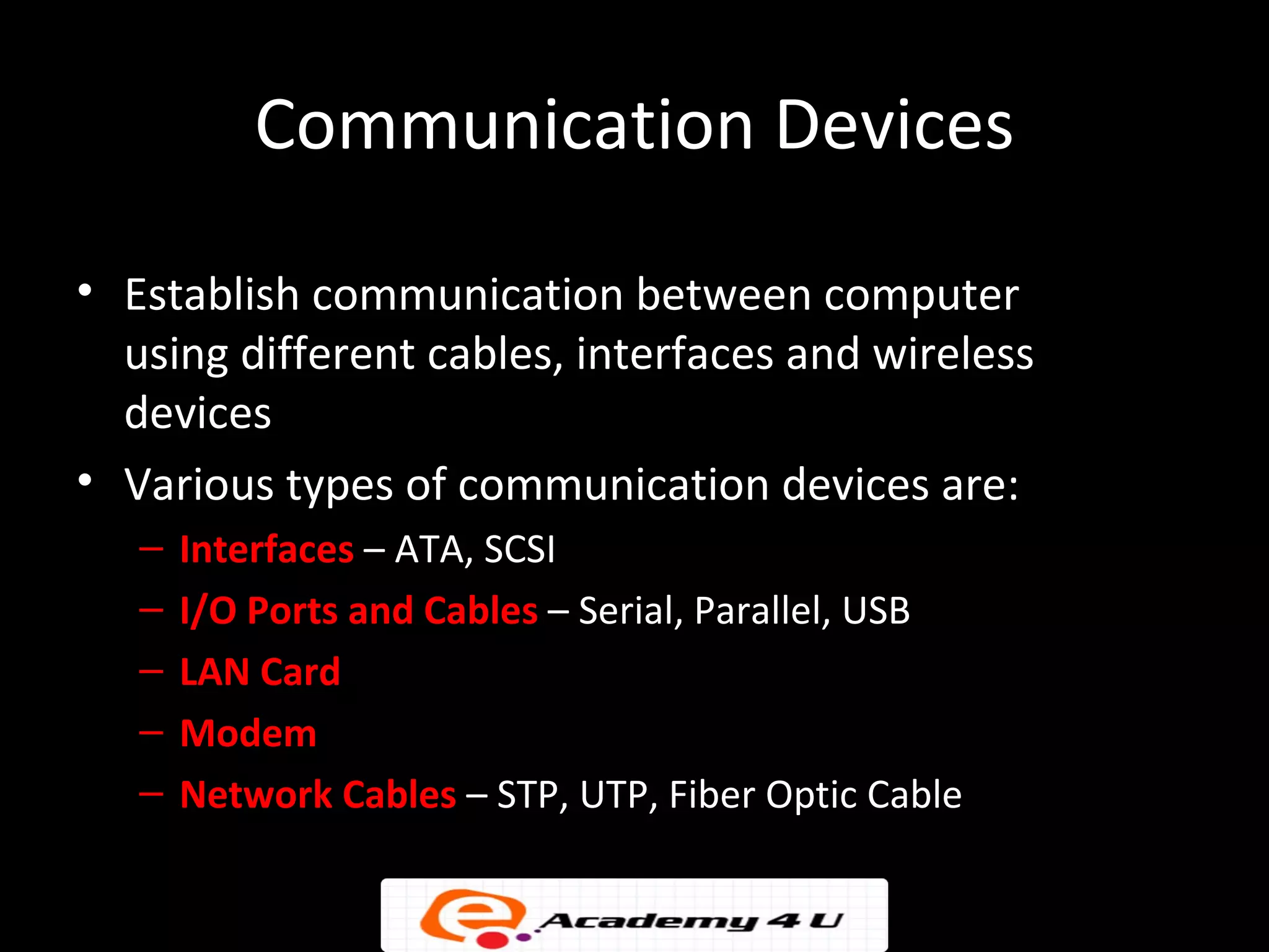 Components of computers | PPT