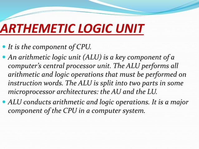 CHAPTER-8 COMPONENTS OF COMPUTER SYSTEM CLASS 9 CBSE | PPTX
