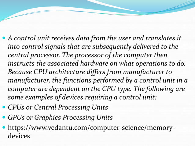 CHAPTER-8 COMPONENTS OF COMPUTER SYSTEM CLASS 9 CBSE | PPTX
