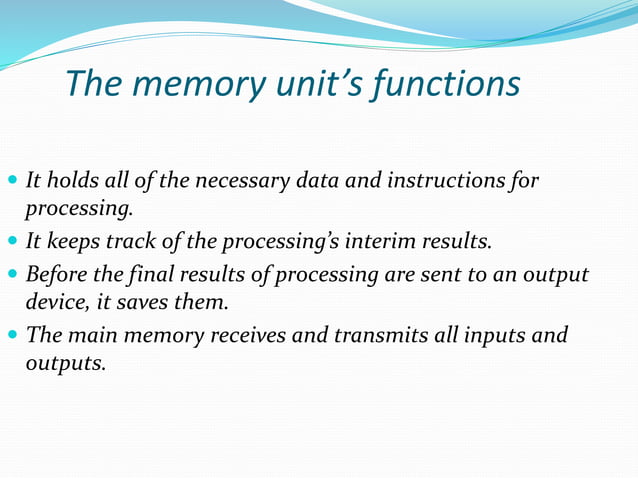CHAPTER-8 COMPONENTS OF COMPUTER SYSTEM CLASS 9 CBSE | PPTX