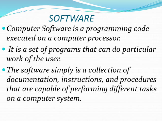 CHAPTER-8 COMPONENTS OF COMPUTER SYSTEM CLASS 9 CBSE | PPTX