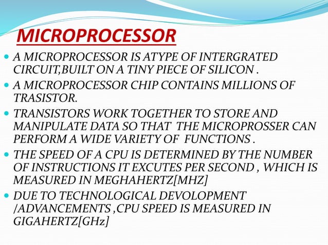 CHAPTER-8 COMPONENTS OF COMPUTER SYSTEM CLASS 9 CBSE | PPTX