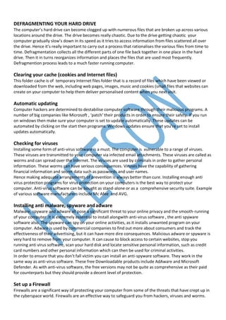 Components of Computer MCQ Objective Question | PDF