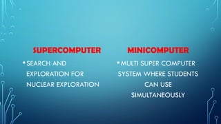 Components of computer system PPT.pptx about different components of ...