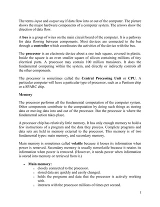 Components of computer systems | PDF