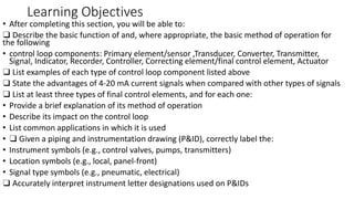 Components of Control Loops and ISA.pptx