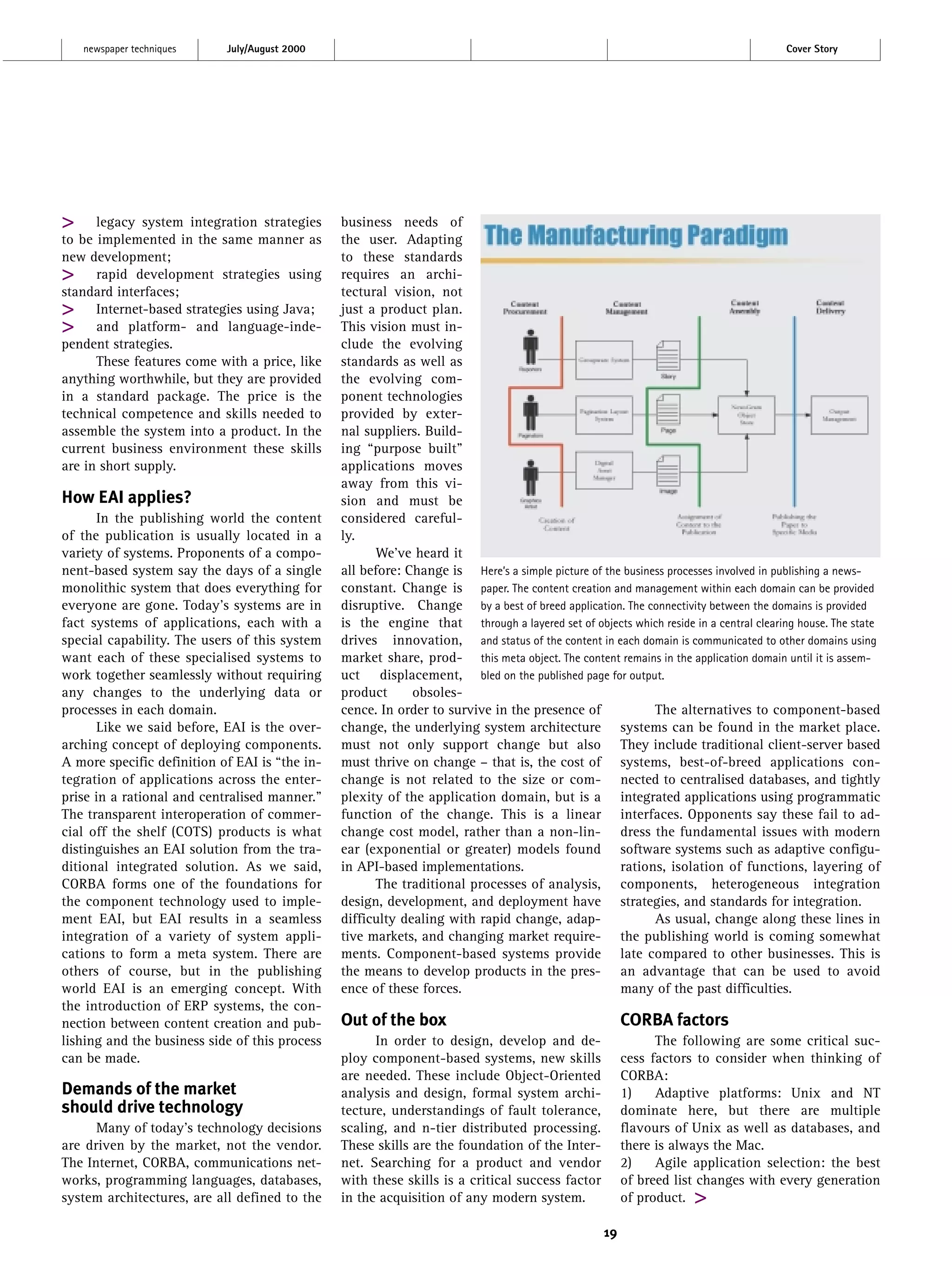Components of CORBA | PDF