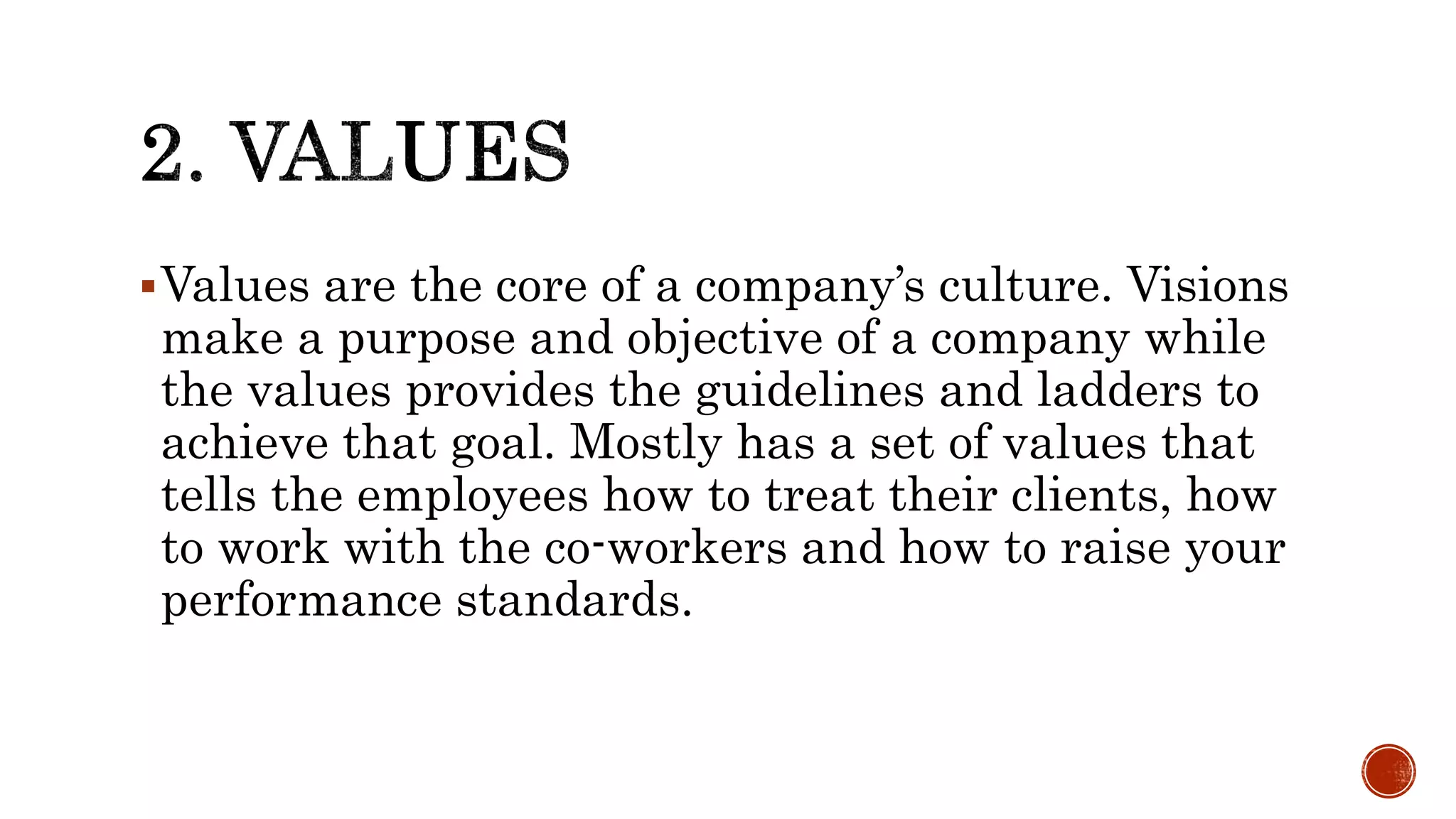 Components of Corporate Culture | PPTX