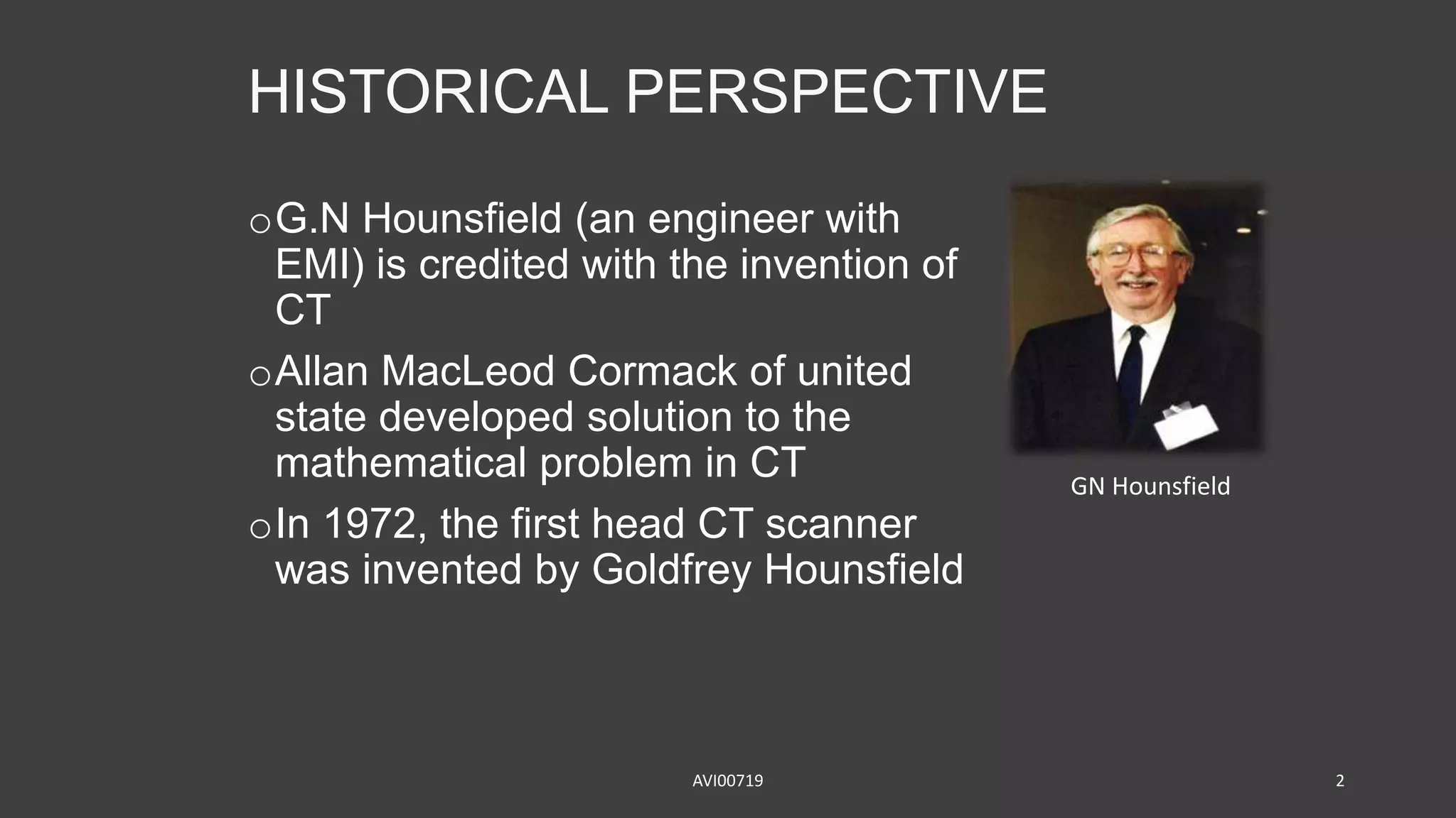 Components of ct | PPTX