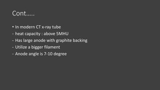 Components of ct | PPTX