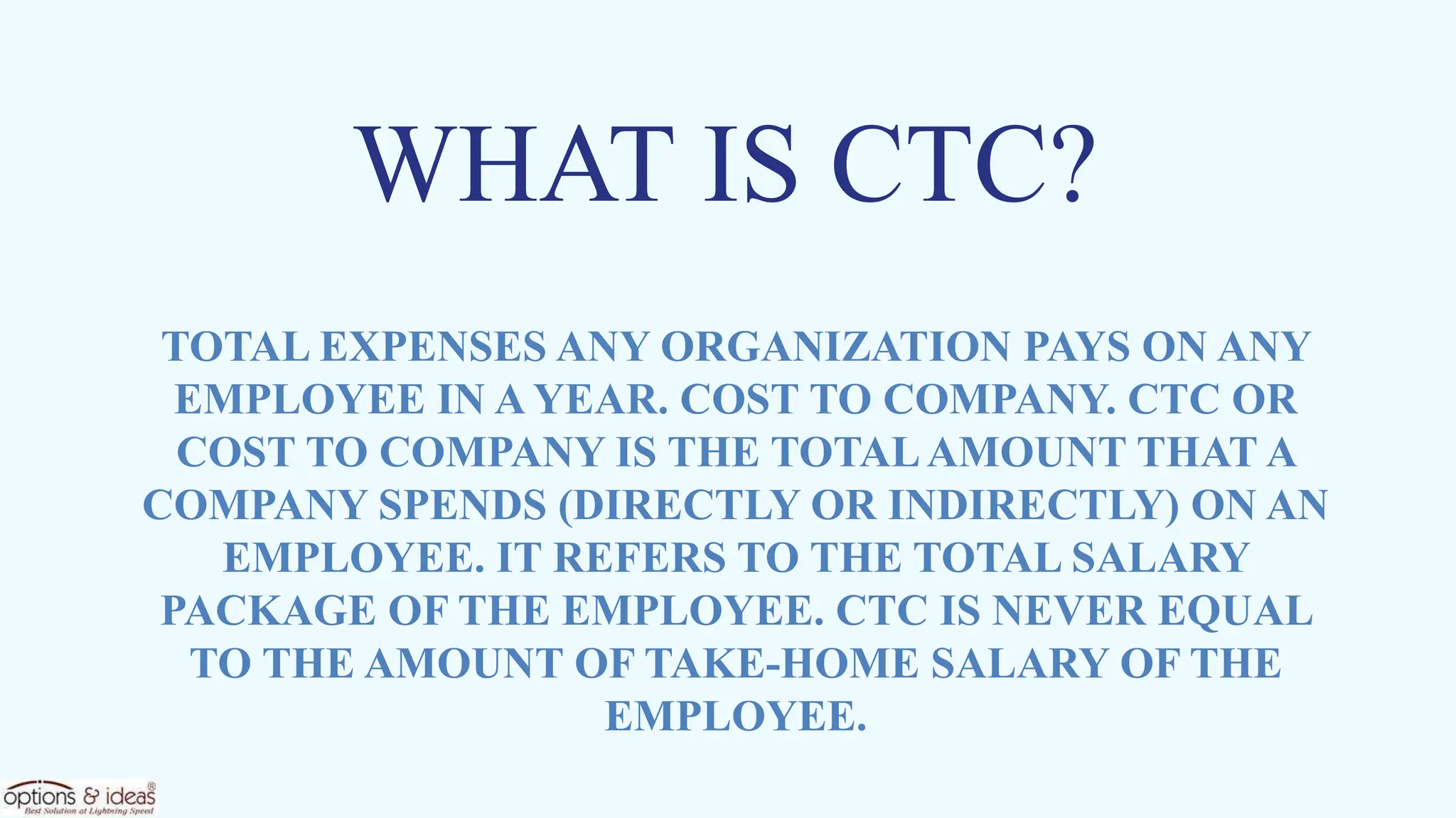 Components of CTC .pptx | Government Support and Welfare | Financial ...