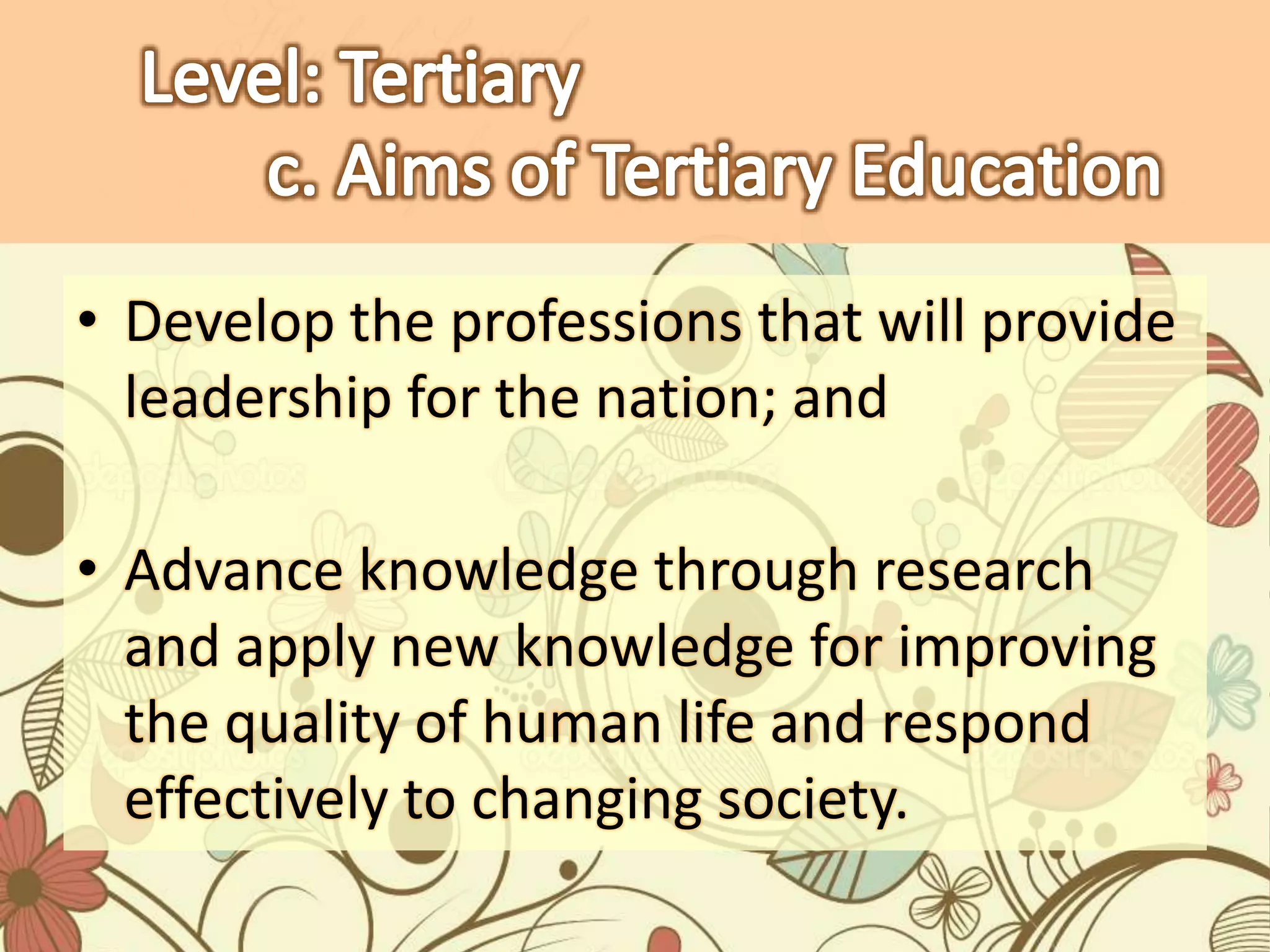 Curriculum Aims, Goals and Objectives | PPTX