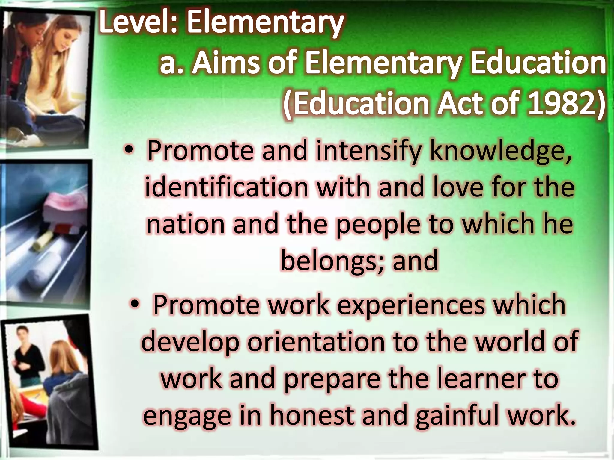 Curriculum Aims, Goals and Objectives | PPTX