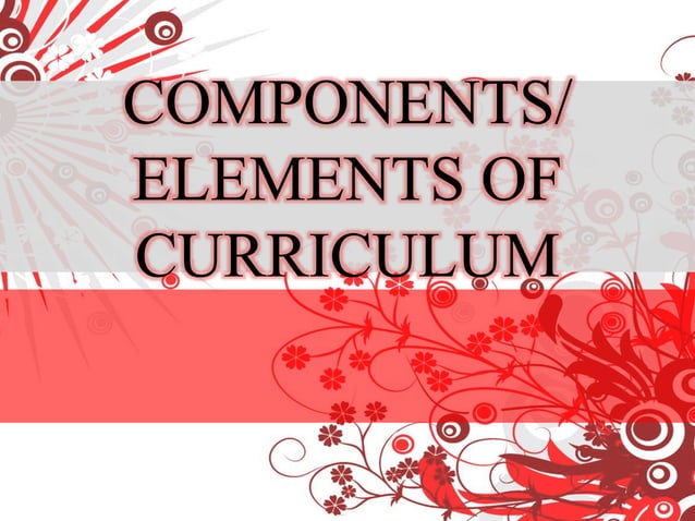 Curriculum Aims, Goals and Objectives | PPTX