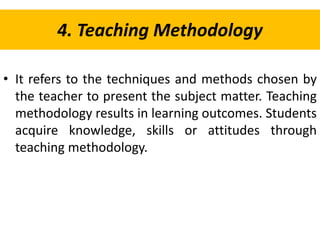 Components of Curriculum | PPTX