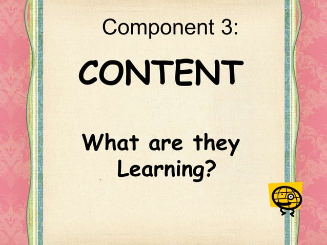 Components of Curriculum- the spider web | PPTX | Educational ...