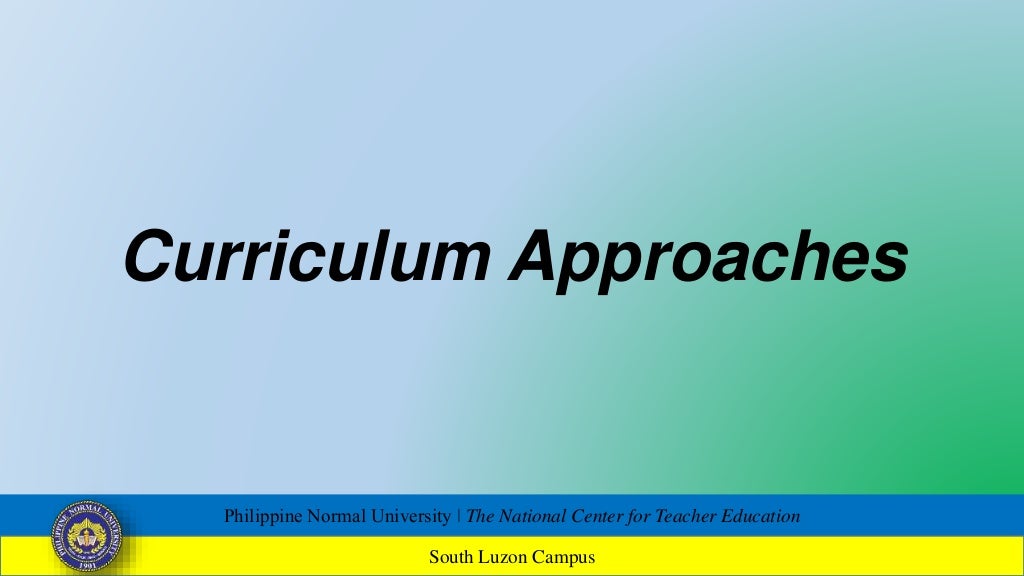 Components Of Curriculum And Curricular Approaches components-of-curriculum-and-curricular-approaches