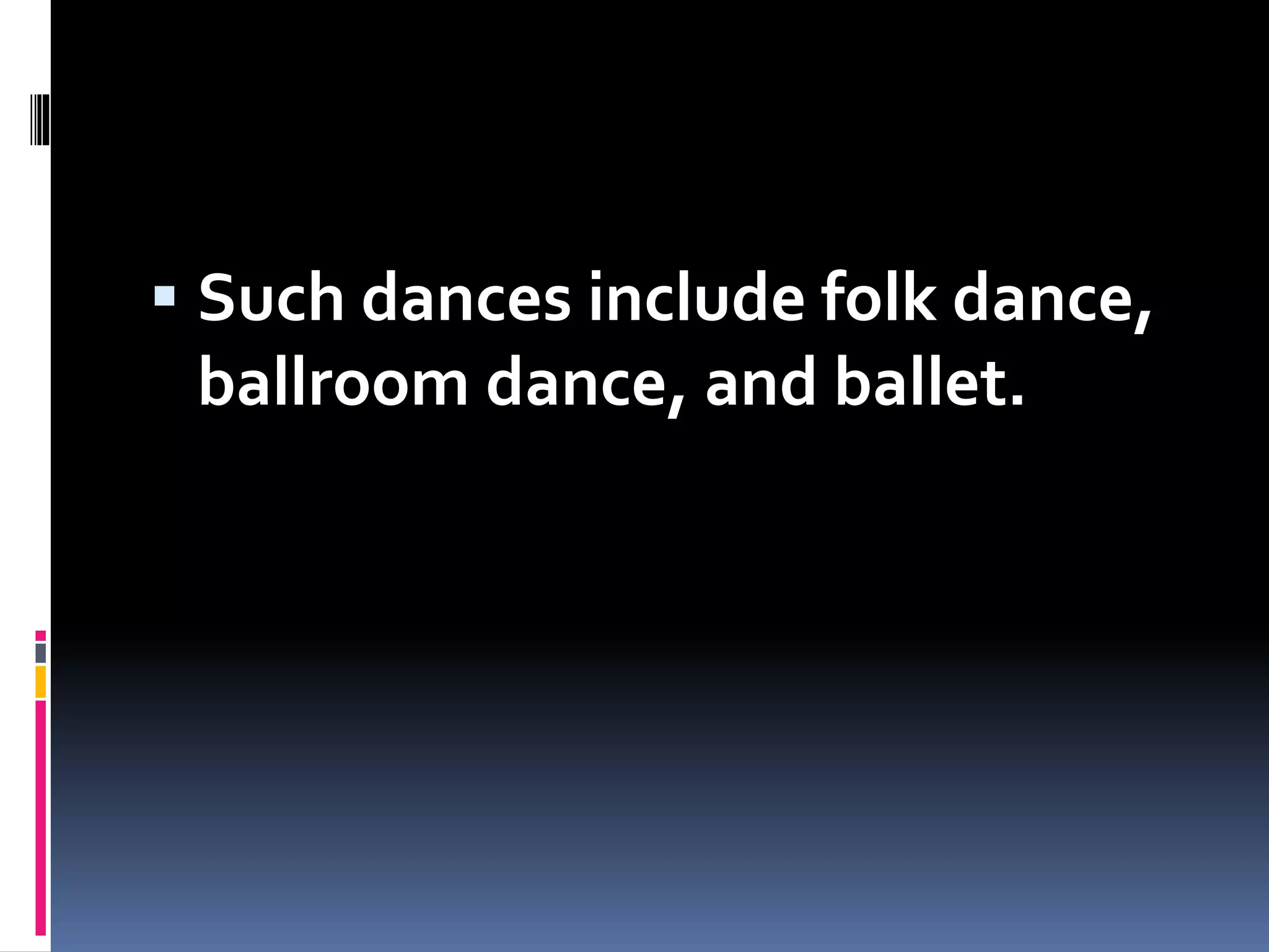 Components of dance | PPTX