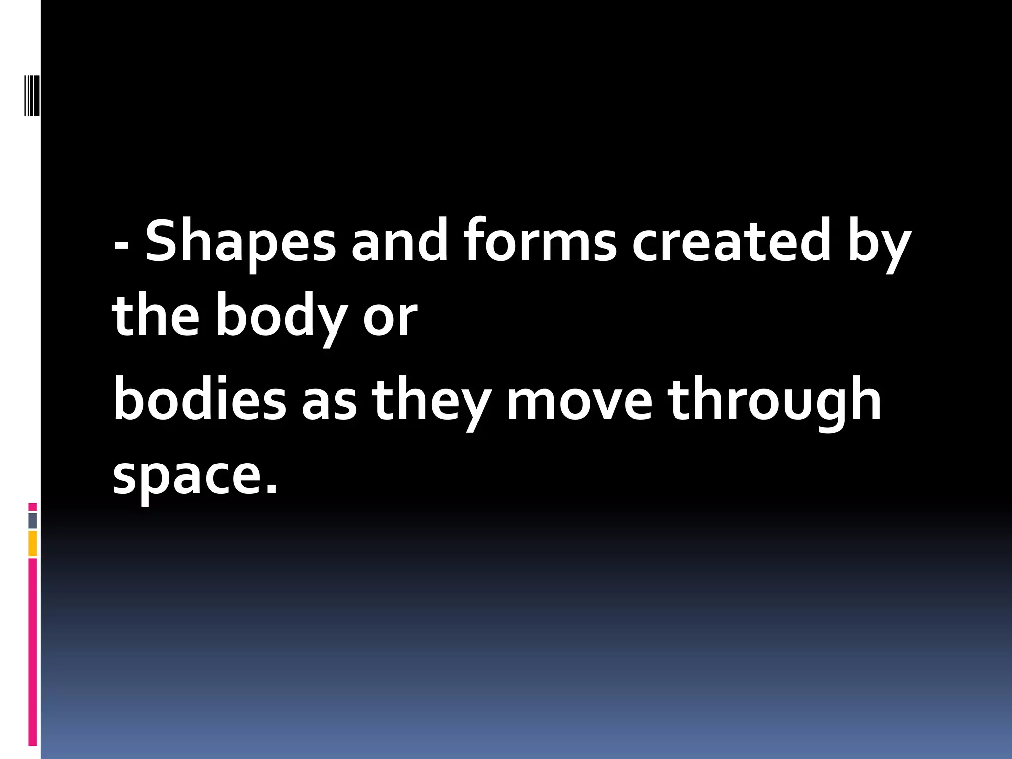 Components of dance | PPTX