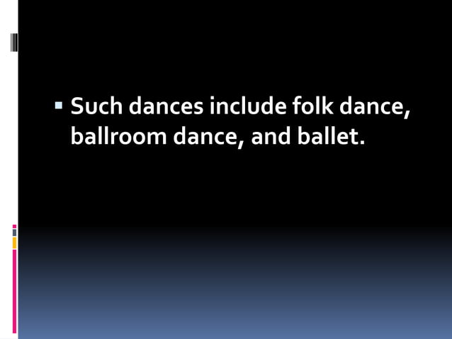 Components of dance | PPTX