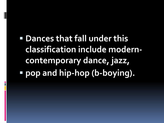 Components of dance | PPTX