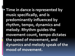 Components of dance | PPTX