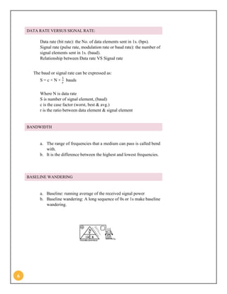 Components of data communication | PDF | Programming Languages | Computing