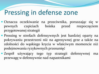 Components of defensive pressing | PPTX