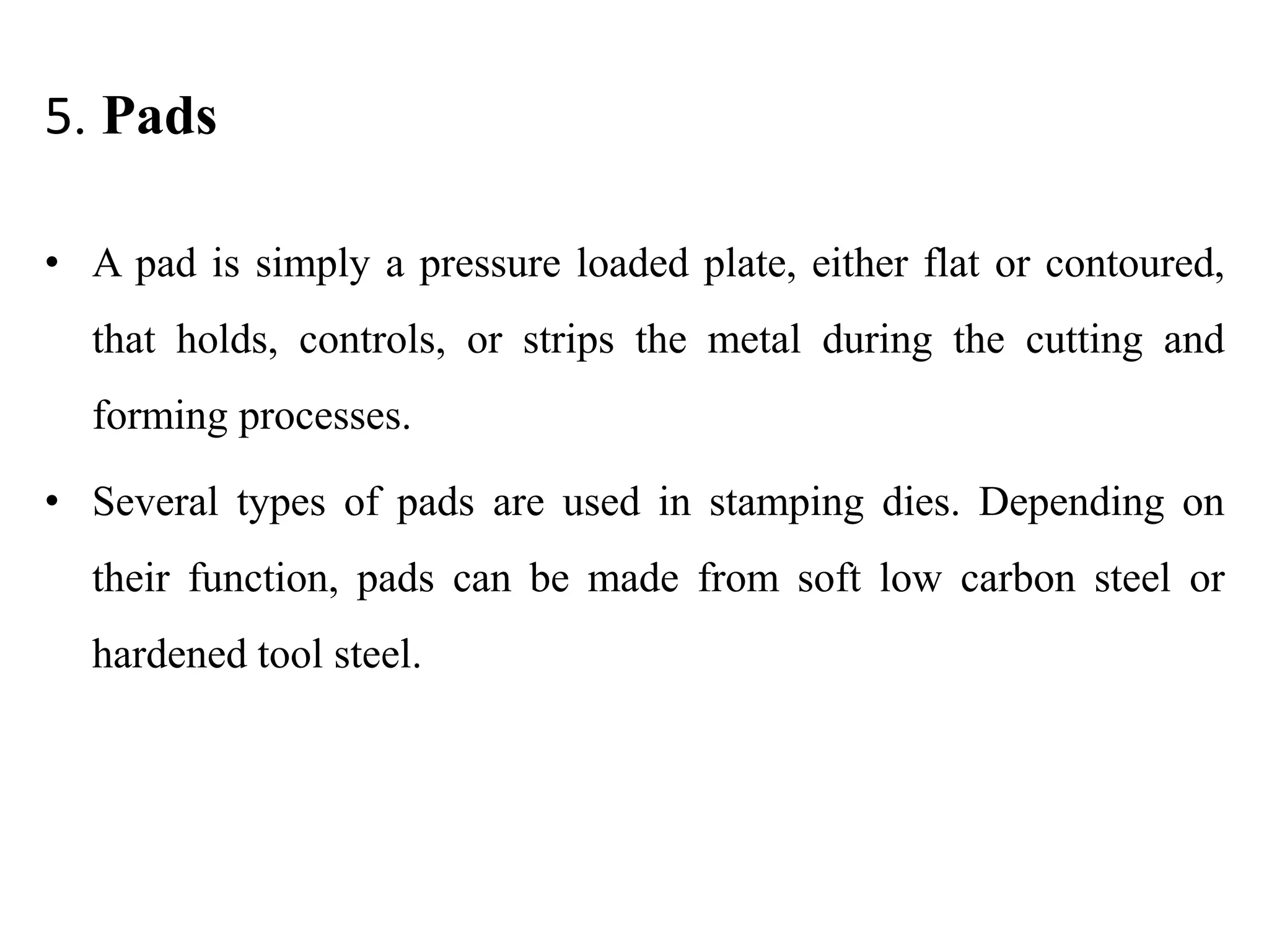 Components of die | PPTX