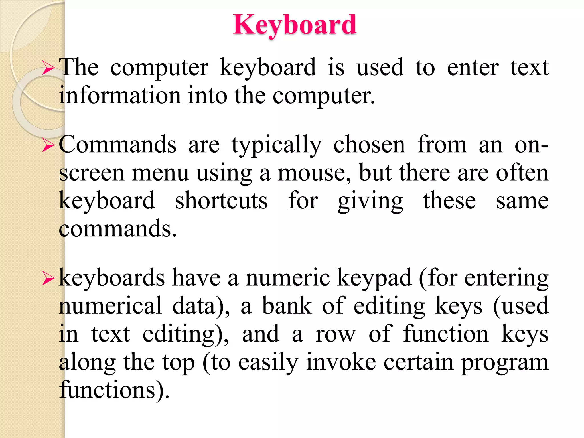 Components of digital computer | PPTX | Computer Peripherals | Computing