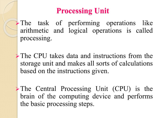 Components of digital computer | PPTX | Computer Peripherals | Computing