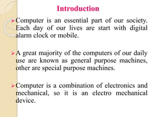 Components of digital computer | PPTX | Computer Peripherals | Computing