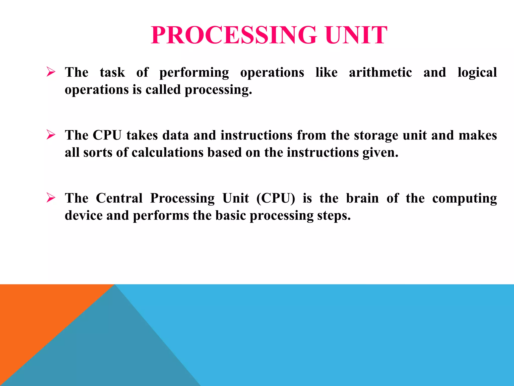 Components of digital computer | PPTX