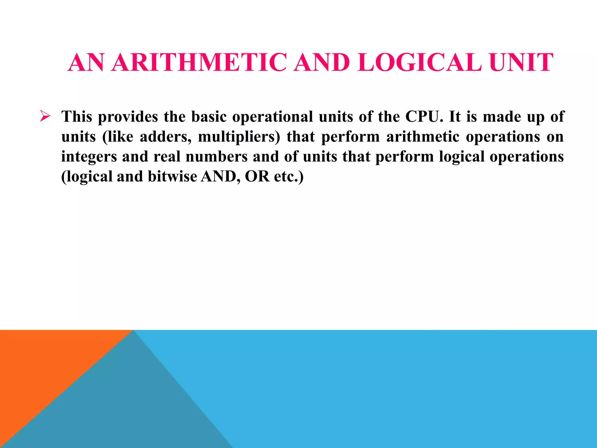 Components of digital computer | PPTX