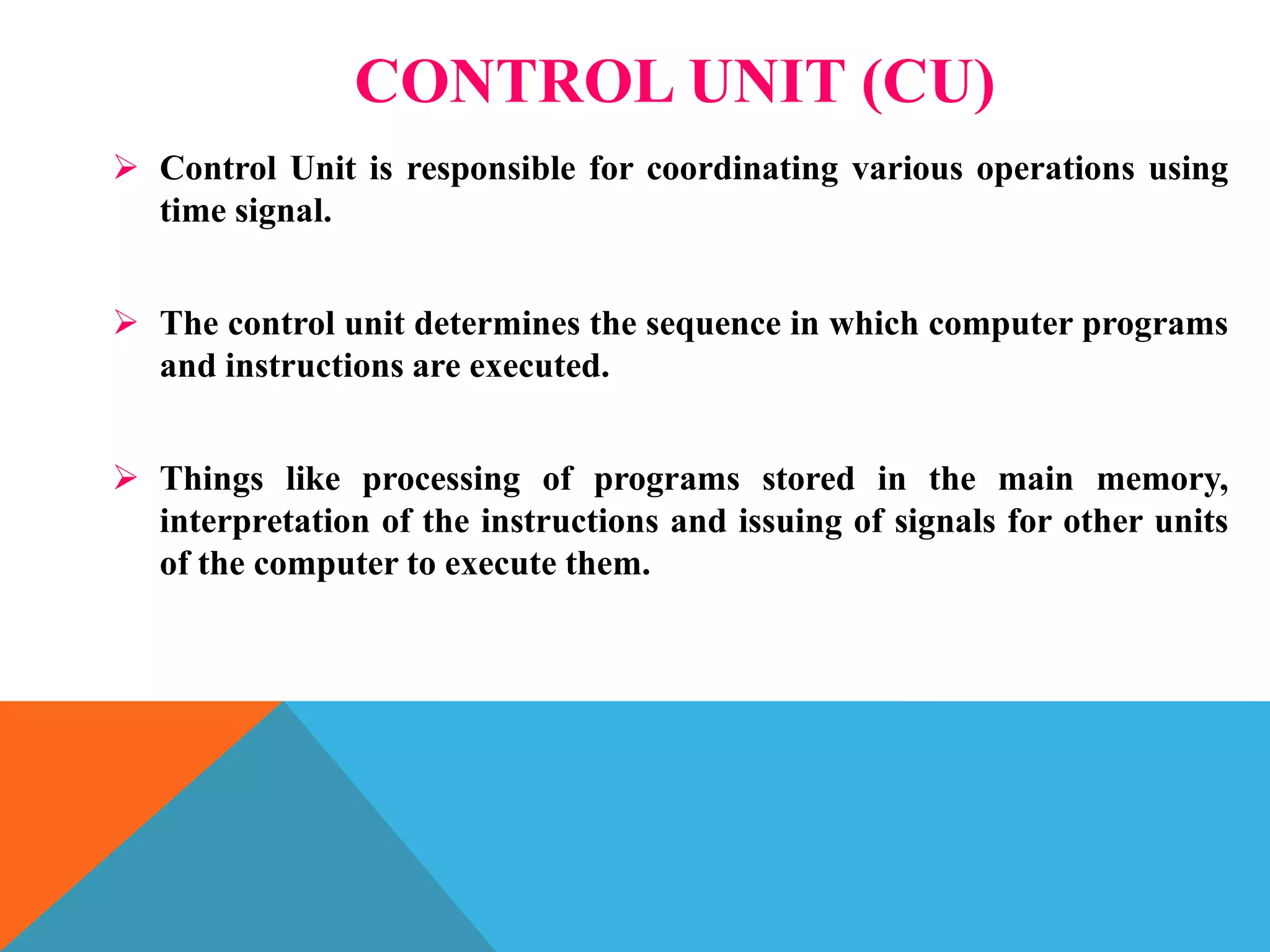 Components of digital computer | PPTX