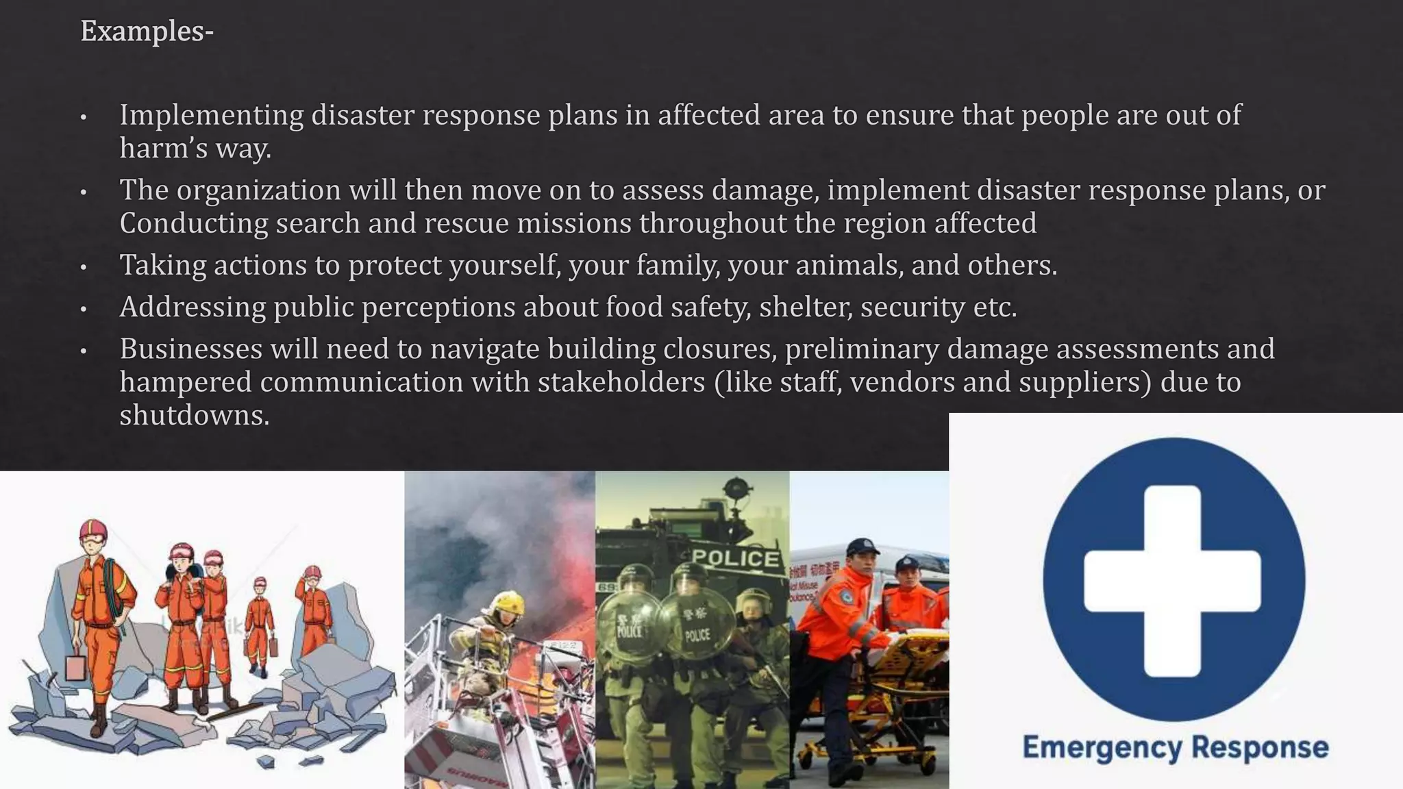 Components of Disaster Management | PPTX