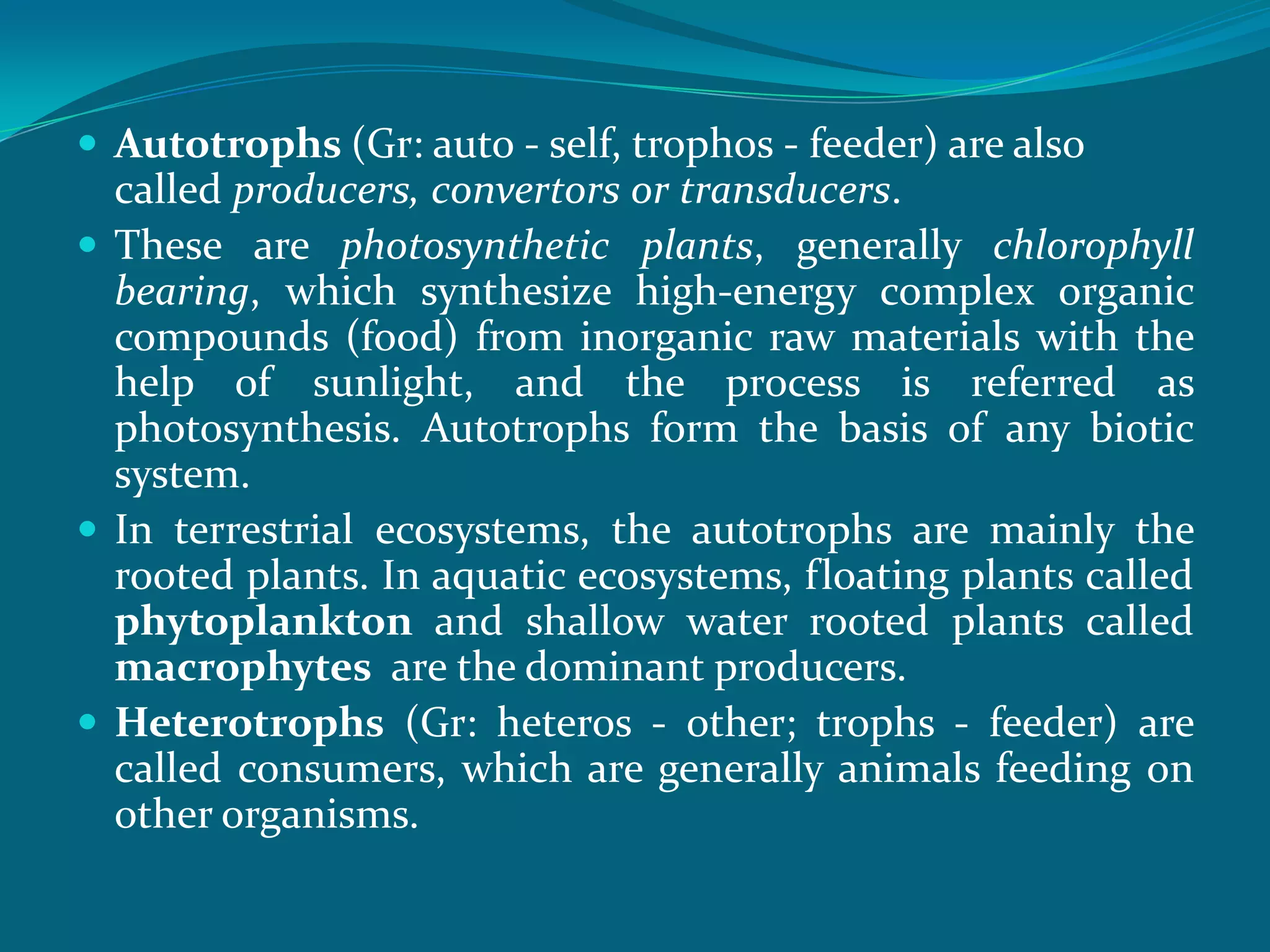 Components of ecosystem | PPTX