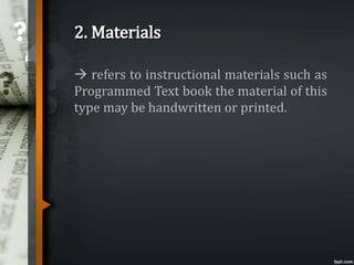 Components of Educational Technology | PPTX