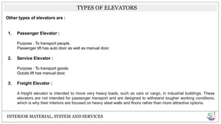 COMPONENTS OF ELEVATORS.pdfhsheshsjwjsjs | PDF