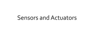 Components of embedded systems | PPTX