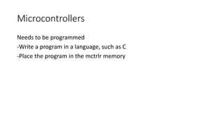 Components of embedded systems | PPT